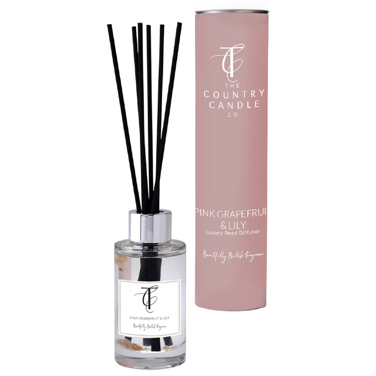Pink Grapefruit & Lily Reed Diffuser-100 ml – Zebra Blush